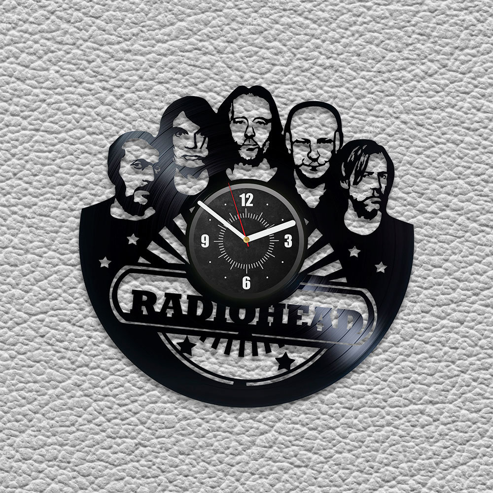 Rock Band Vinyl Record Large Wall Clock Rock Music Wall Art - Etsy