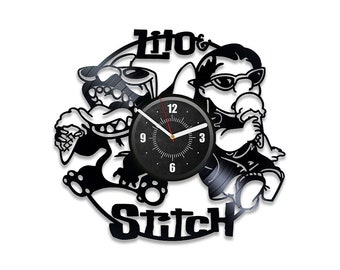 Lilo and Stitch Wall Clock - Etsy