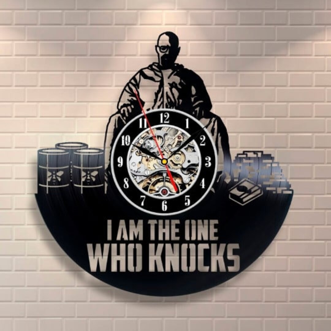 Breaking Bad Vinyl Record Clock, TV Show Decor, Holiday Gift Ideas ...