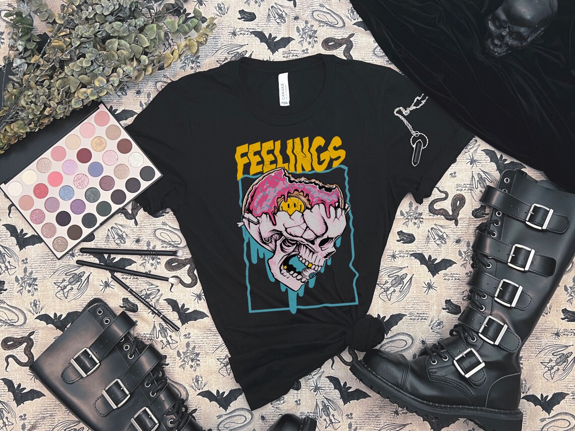 Psychedelic Feelings Shirt, Mental Health Shirt, Punk Aesthetic ...
