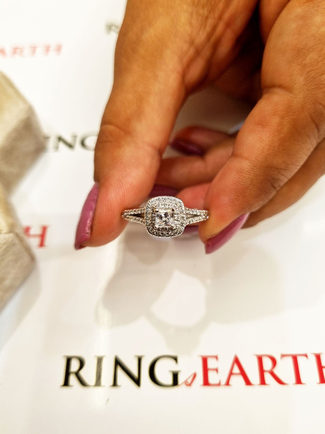 0.50 TCW Certified & F/VS1 Princess Ideal/ice - Etsy