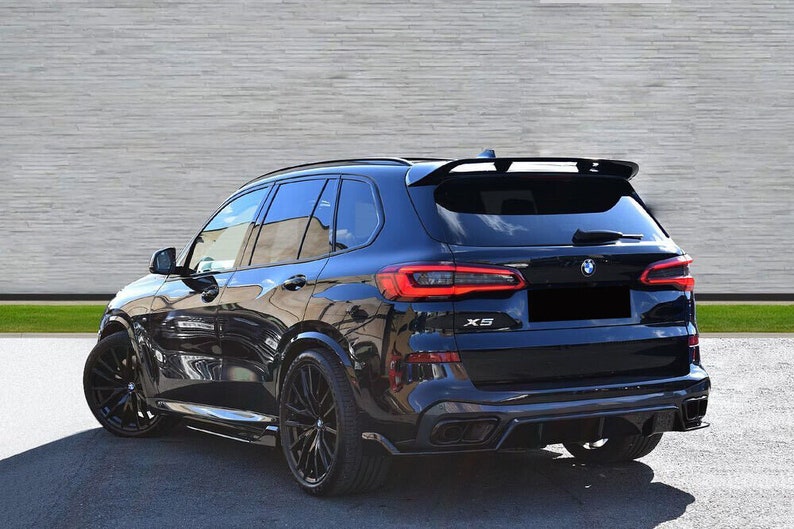 BMW X5 M Sport G05 & Old Shape Obsidian Gloss Black Spoiler - Etsy