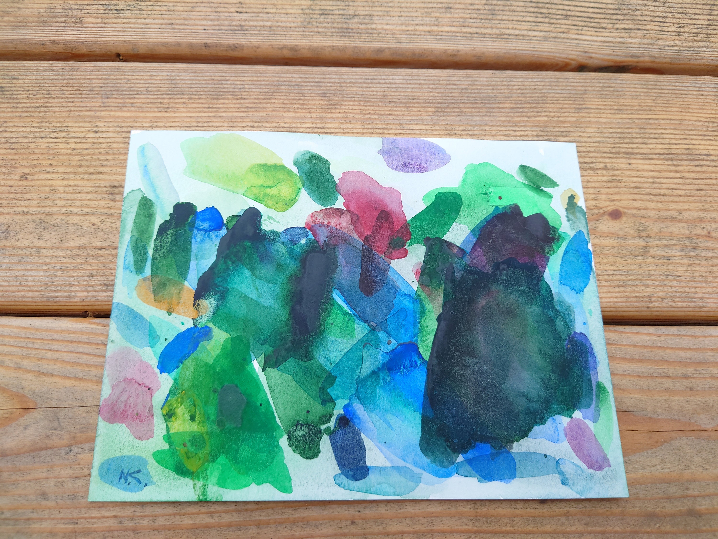 Simple Abstract Art For Kids