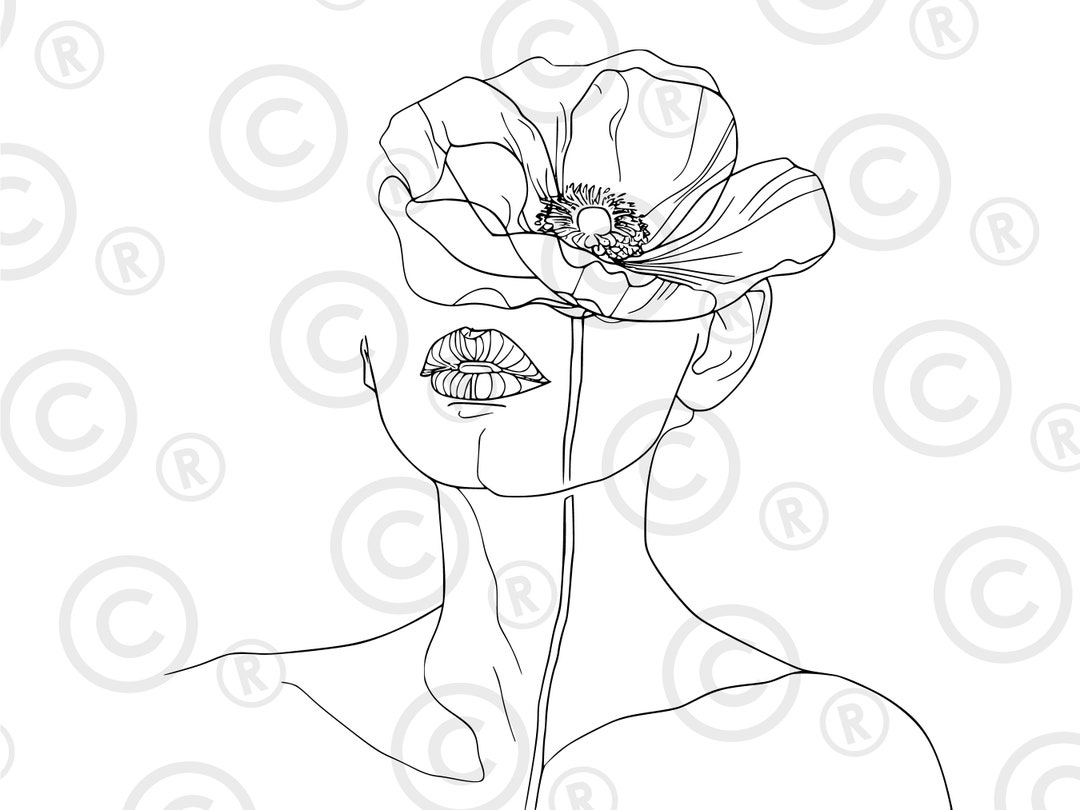 Line Art Svg Bundle | Minimal Svg | Line Art Woman Svg | Minimalistic ...