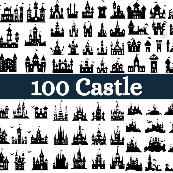 Castle Svg - Etsy