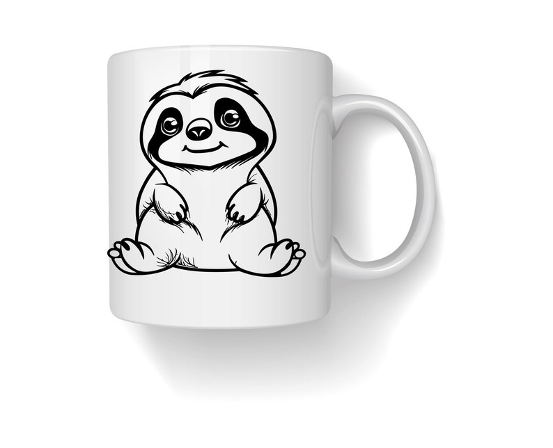 Sloths Clipart Bundle Party Clip Art Sloth Digital Stamp - Etsy