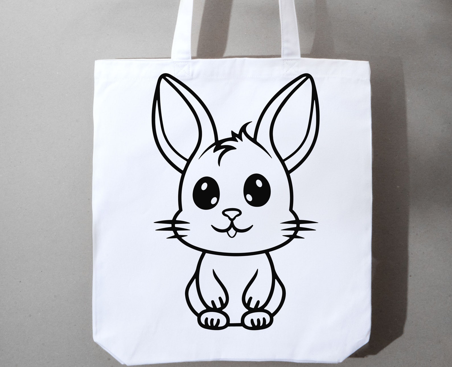 Line Art Rabbit PNG Rabbit Clipart Animal Cut File - Etsy