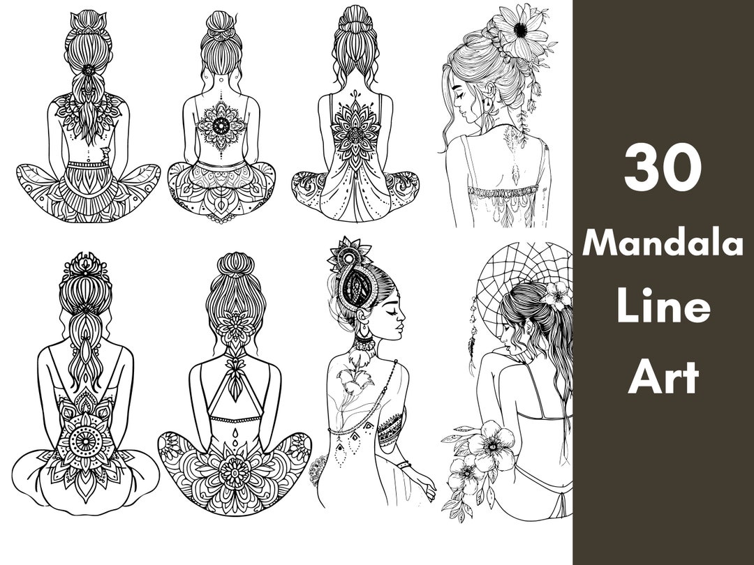 Line Art Bundle One Line Drawing Minimalist Wall Art Line Drawing ...