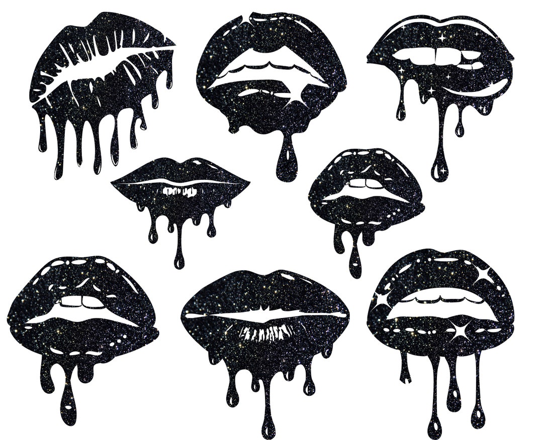 Dripping Lips Png | Lips Png | Dripping Lips Cut File | Dripping Png ...