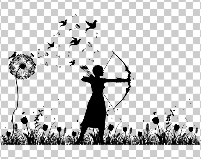 Archery Svg, Archery Png, Bow and Arrow Svg, Target Svg, Archery Vector ...