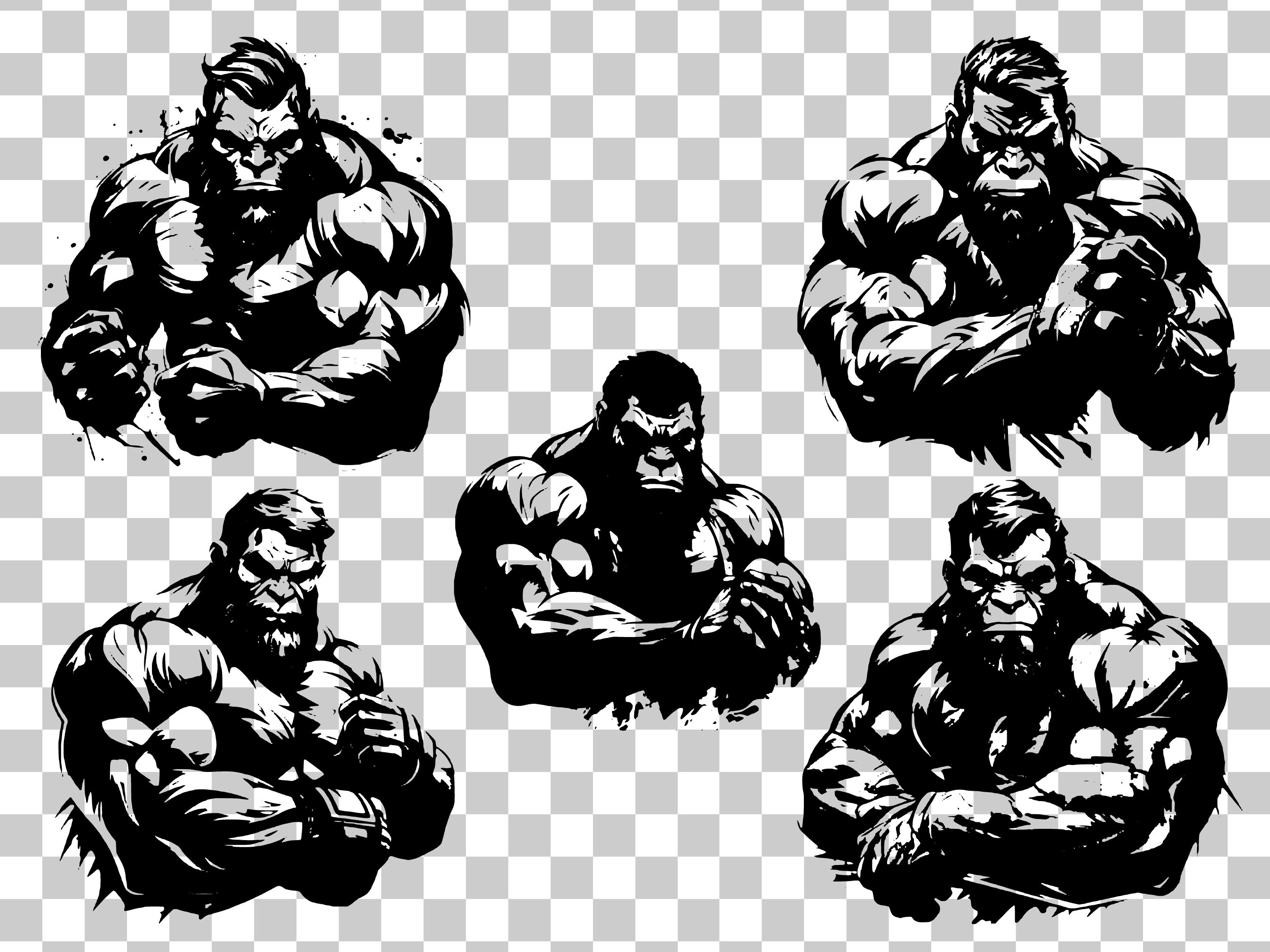 Bodybuilder Silhouette Svg, Svg Files for Cricut, Bodybuilder SVG ...