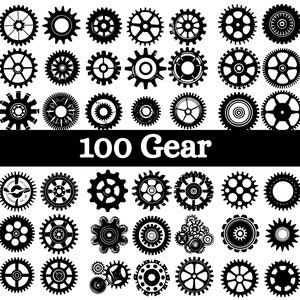 Gears SVG Bundle, Gears Dxf, Gears Png, Gears Eps, Gears Vector, Gears ...