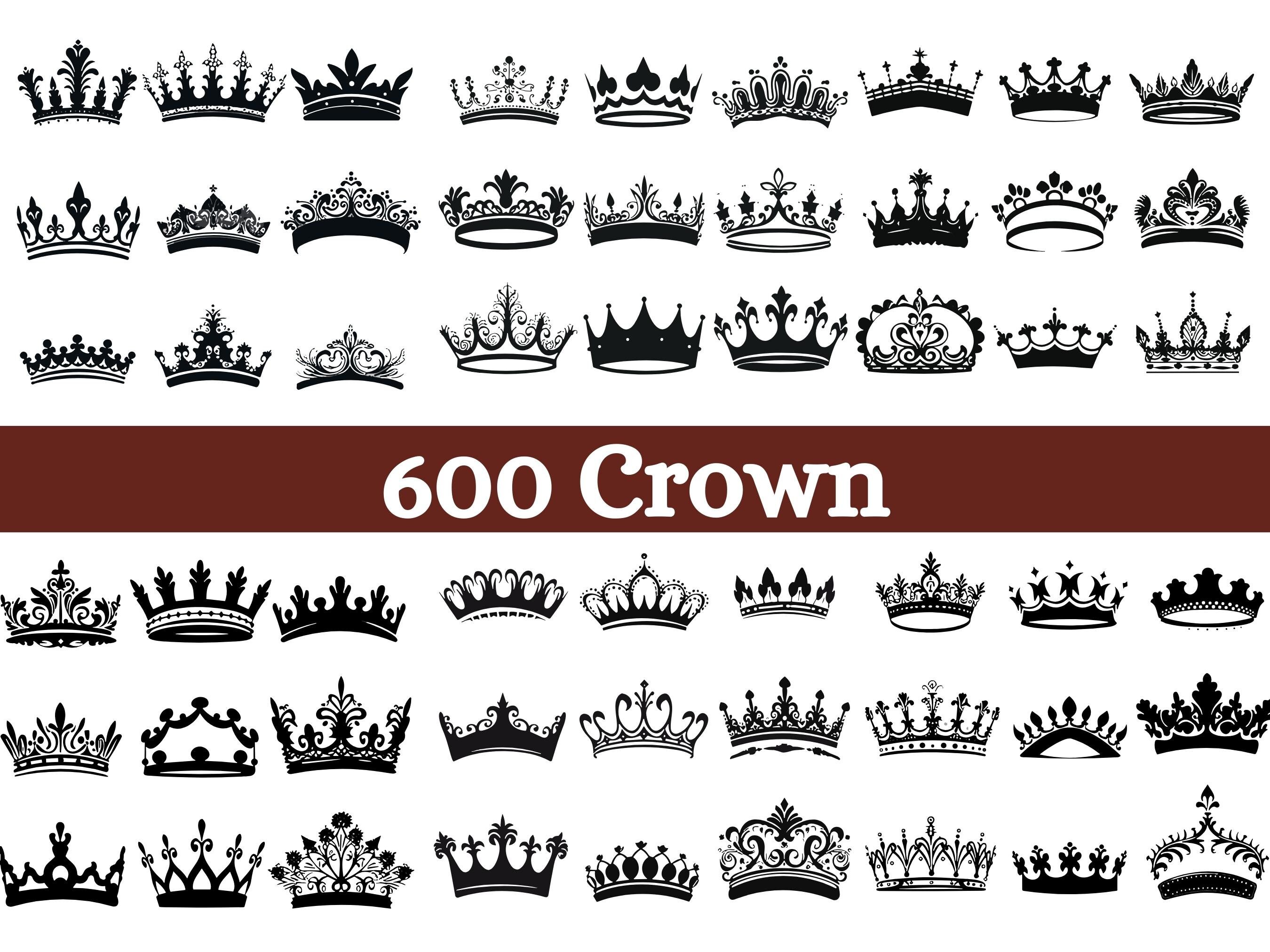 Royal Crown SVG File King Crown SVG Queen Crown SVG - Etsy UK