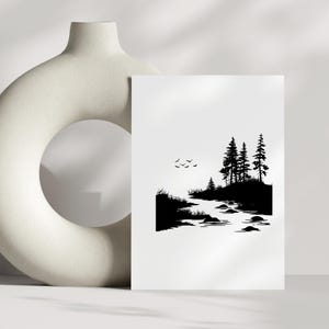 River Scene SVG Bundle, River Scene Dxf, River Scene Png, River Scene ...