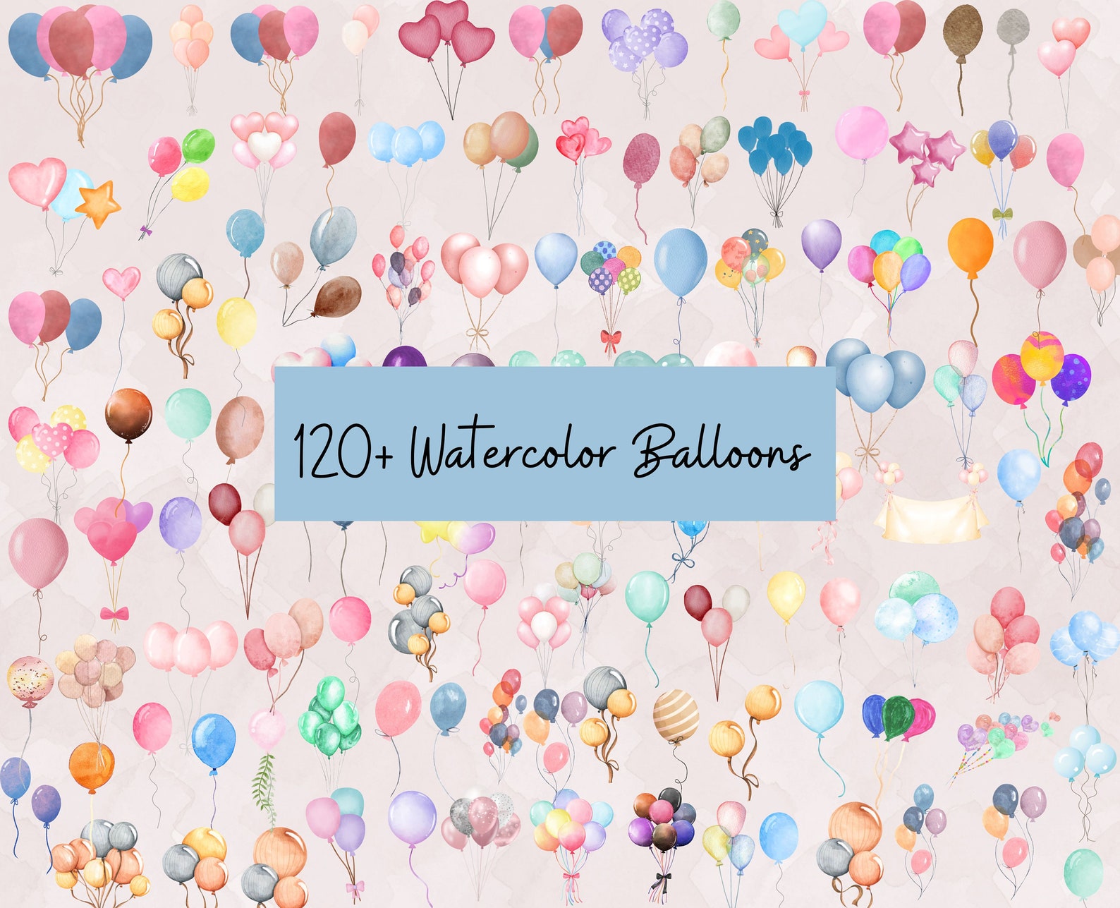 120 Balloons Png Balloon Clipart Balloon Png Balloons - Etsy