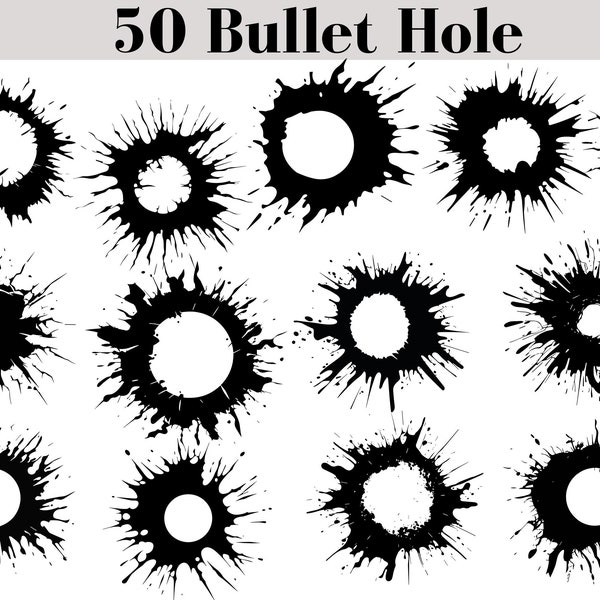 Bullet Svg - Etsy