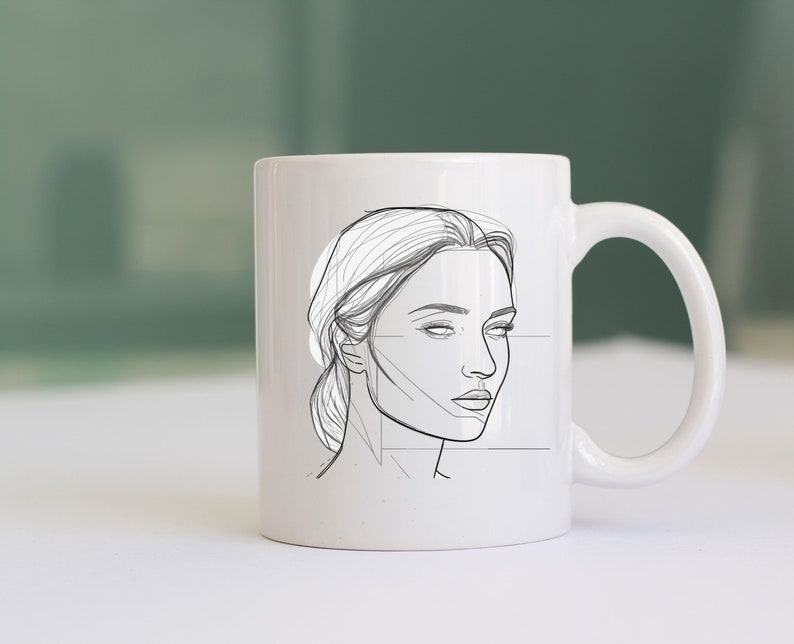 200 Line Art Women SVG Bundle Woman Flowers Svg Flowers - Etsy