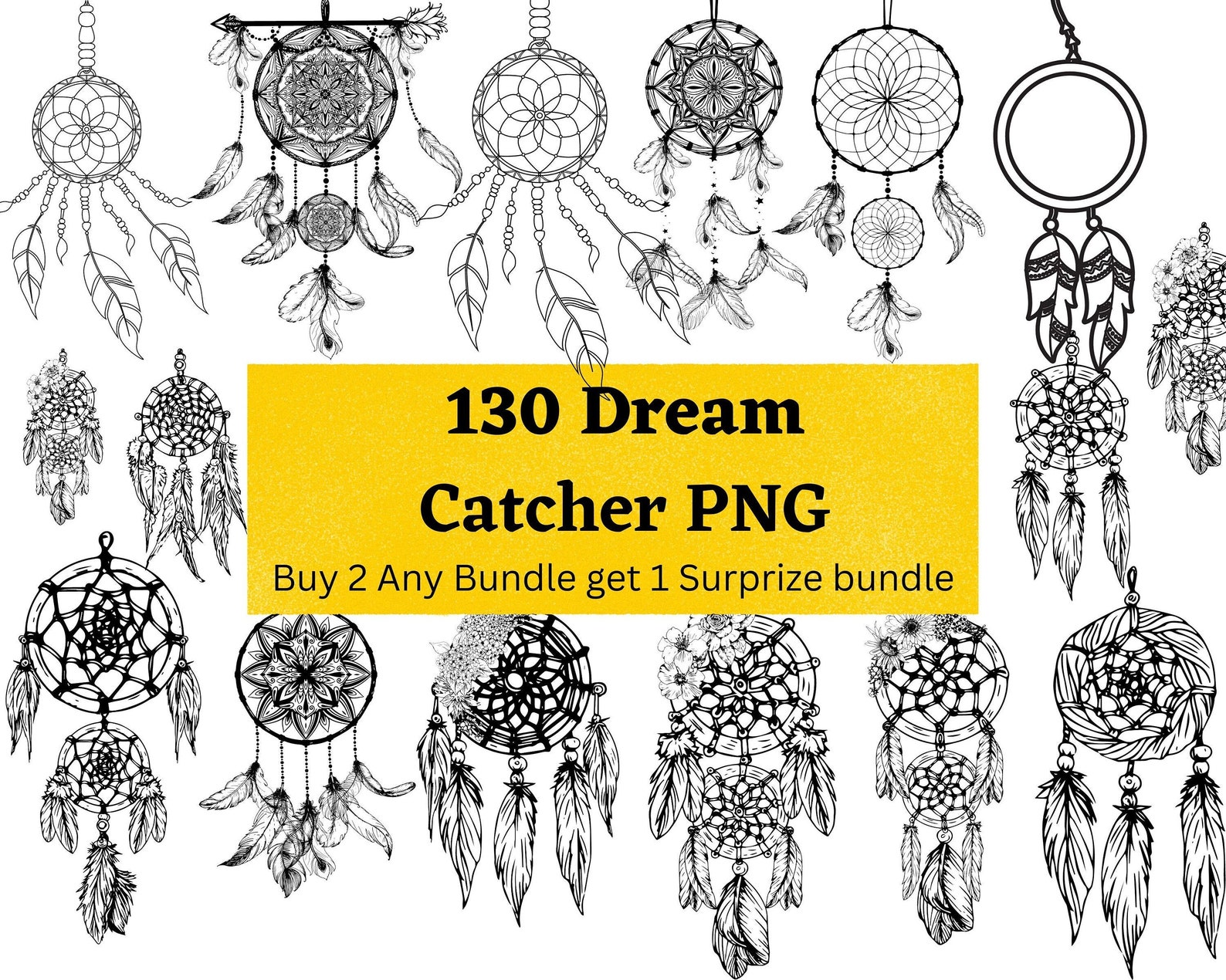 130 Dream Catcher Png Bundle Feather Png Dream Catcher - Etsy