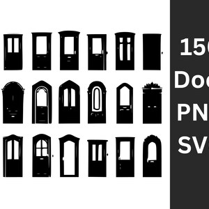 Door SVG, SVG Files for Cricut, Doors Svg, Building Clipart, House ...