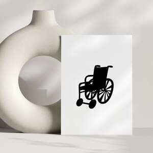 Wheelchair Svg Bundle, SVG Files for Cricut, Wheelchair Silhouette ...