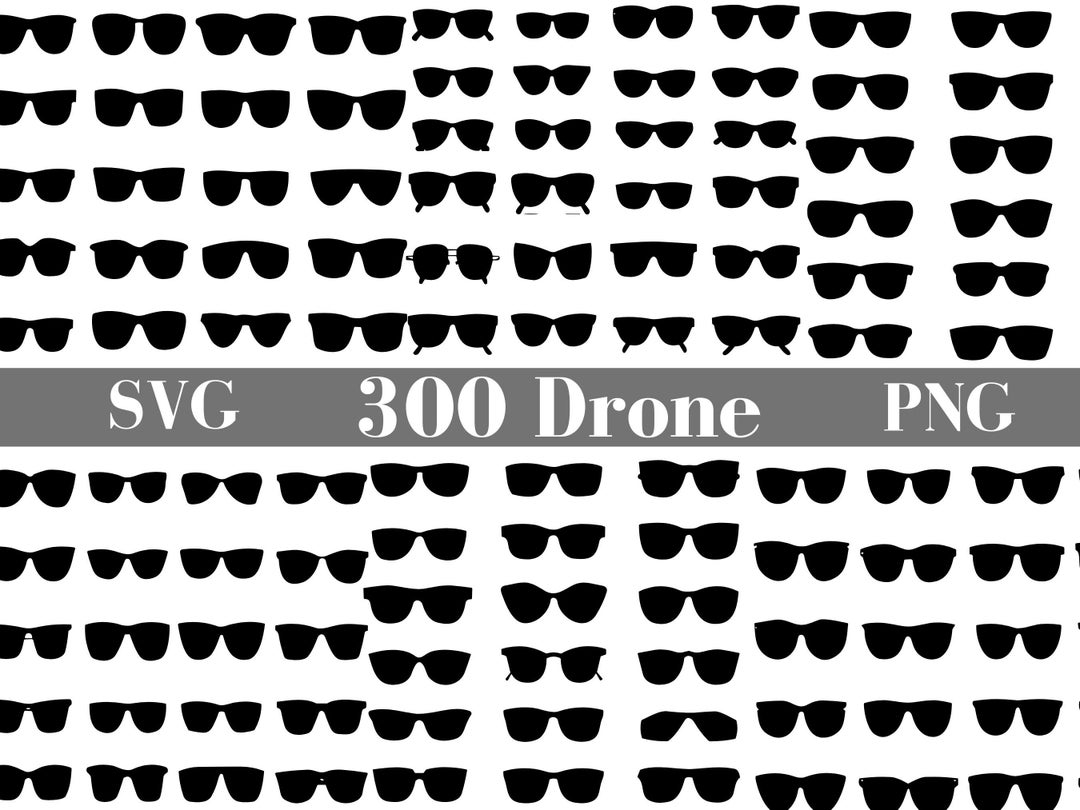 Glasses Set Svg, Vintage Sunglasses Svg, Dxf, Eps, Png, Jpg, Glasses ...
