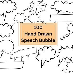 Speech Bubble | Svg Bundle | Word Bubble Svg | Speech |bubble Clip Art ...