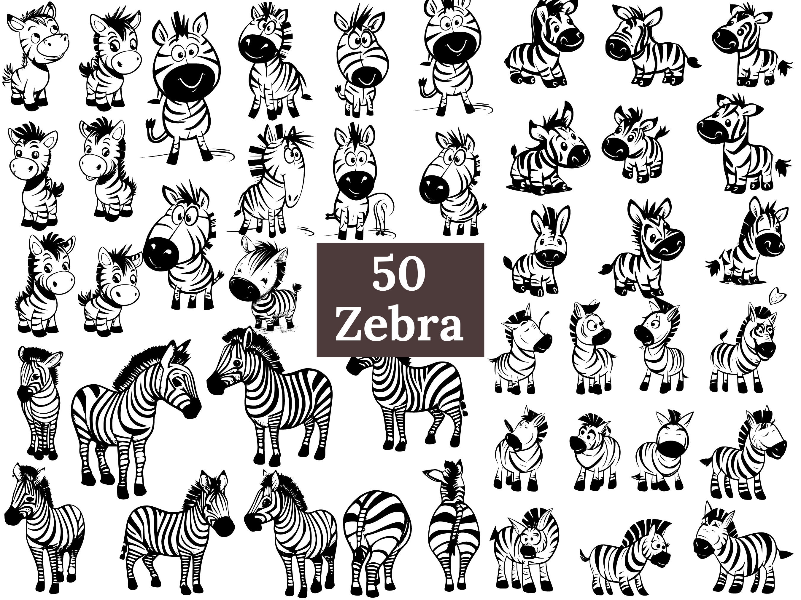 Svg de verano, Svg de cebra, Clipart de cebra, Png de cebra, Cabeza de ...