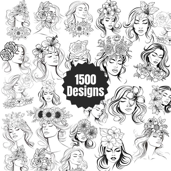 Line Drawing Wall Mural - Etsy