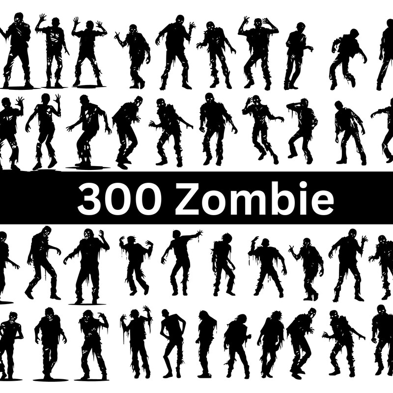 Zombie Svg Files - Etsy