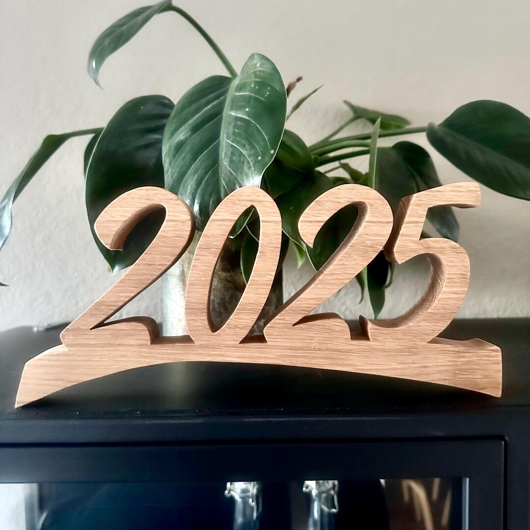 2025 Standing Number Scroll Saw Pattern, Digital - Etsy