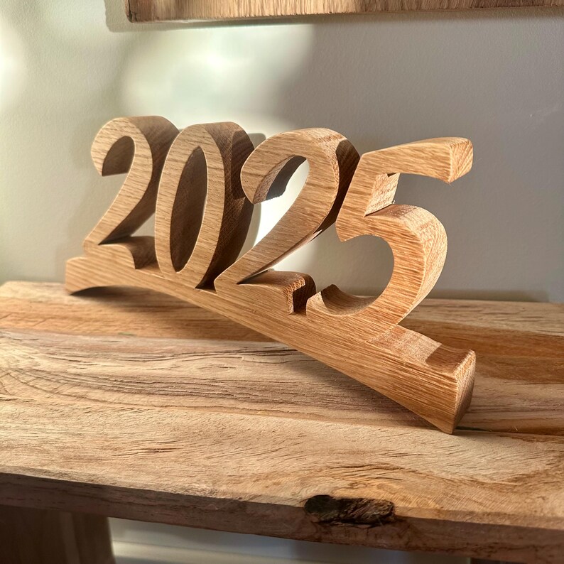 2025 Standing Number Scroll Saw Pattern, Digital - Etsy