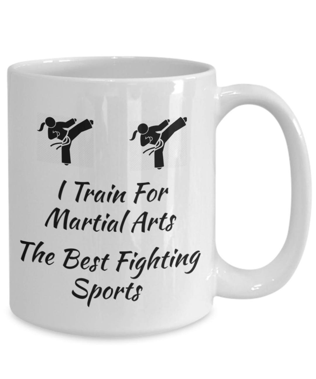 Martial Arts Fighting Sports Kung Fu Karate Judo Kendo Combat Training Gift for Her Gift for Him ...