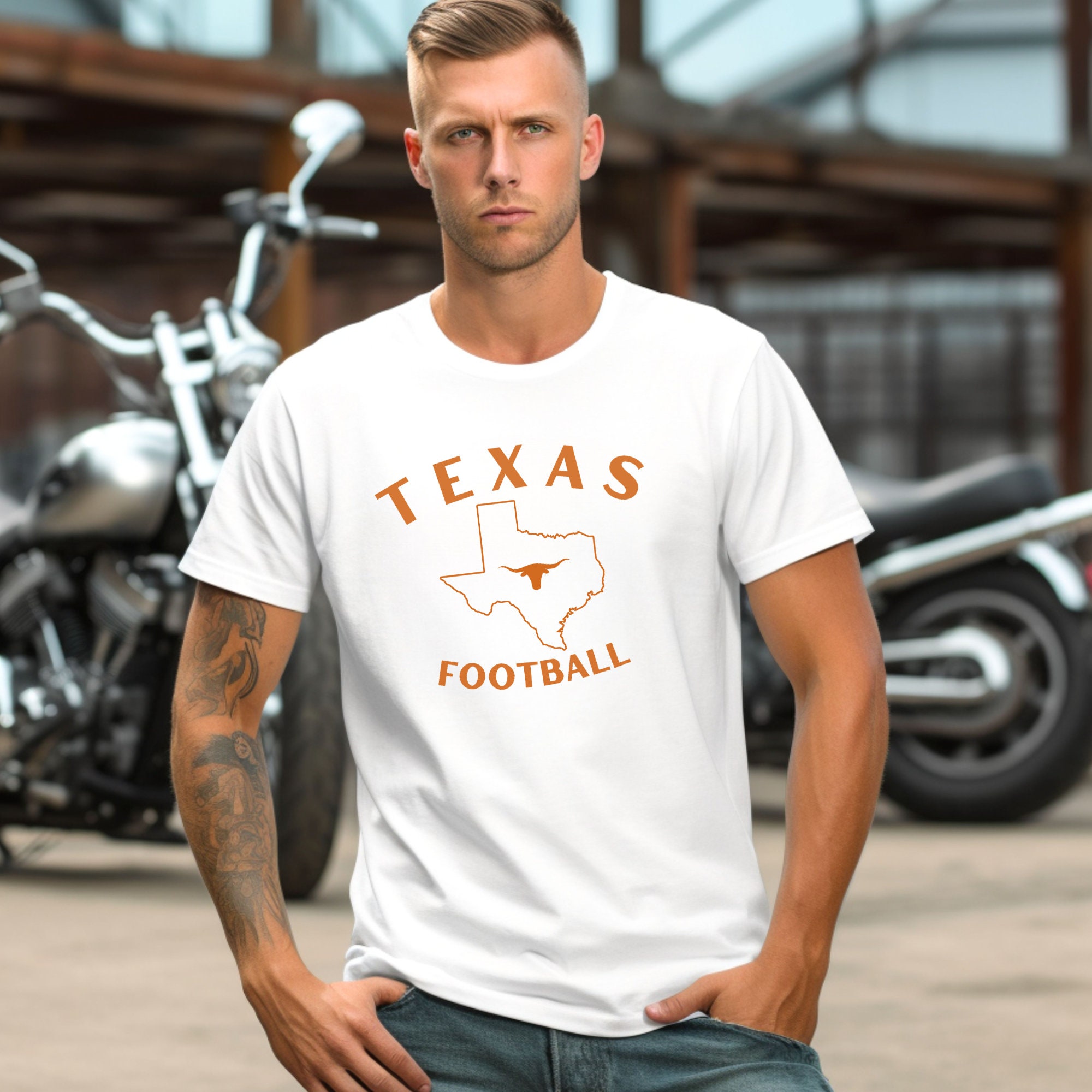 Texas Longhorn Football T Shirt, Gift Shirt for University of Texas ...