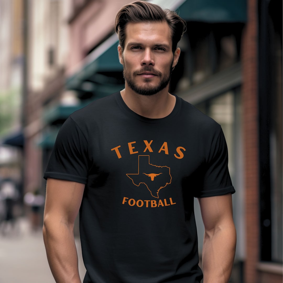 Texas Longhorn Football T Shirt, Gift Shirt for University of Texas ...
