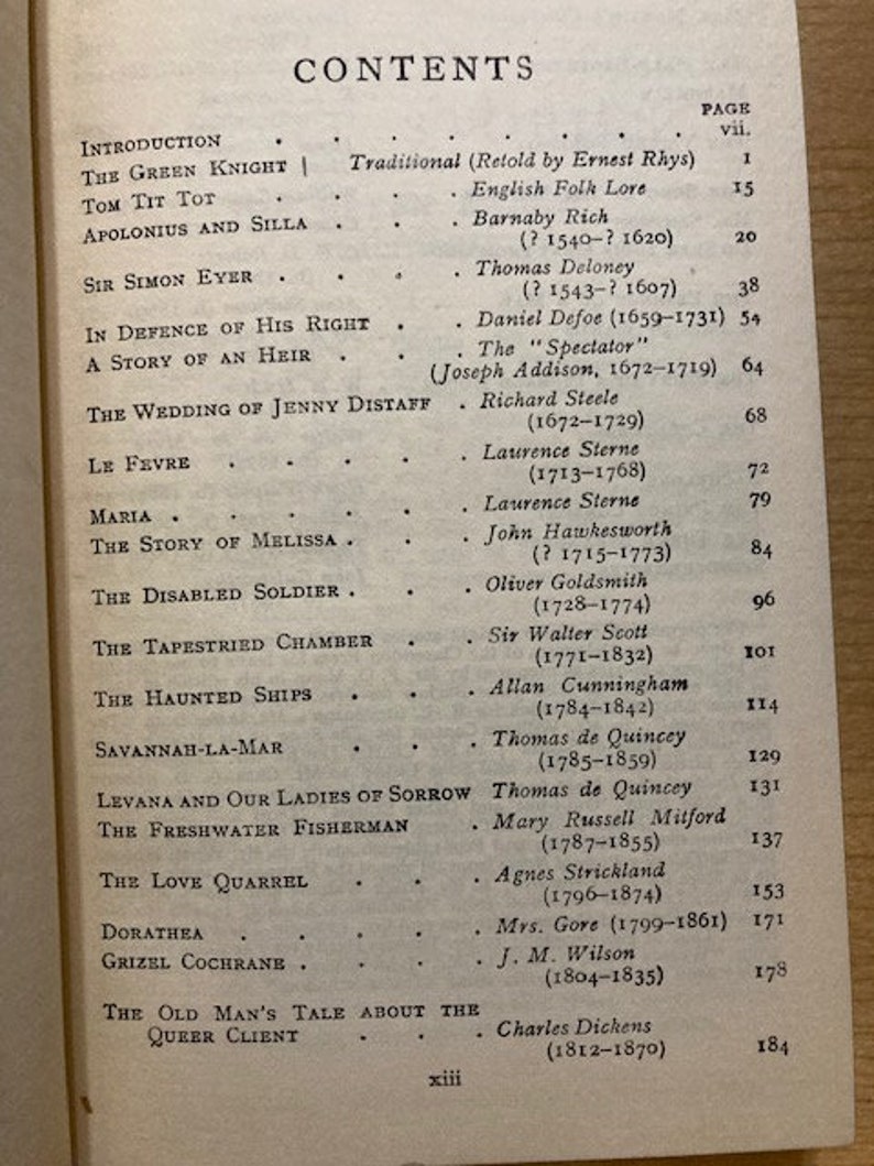 Cuentos cortos en inglés; de tapa dura; condición VG; 1936; 368 páginas ...