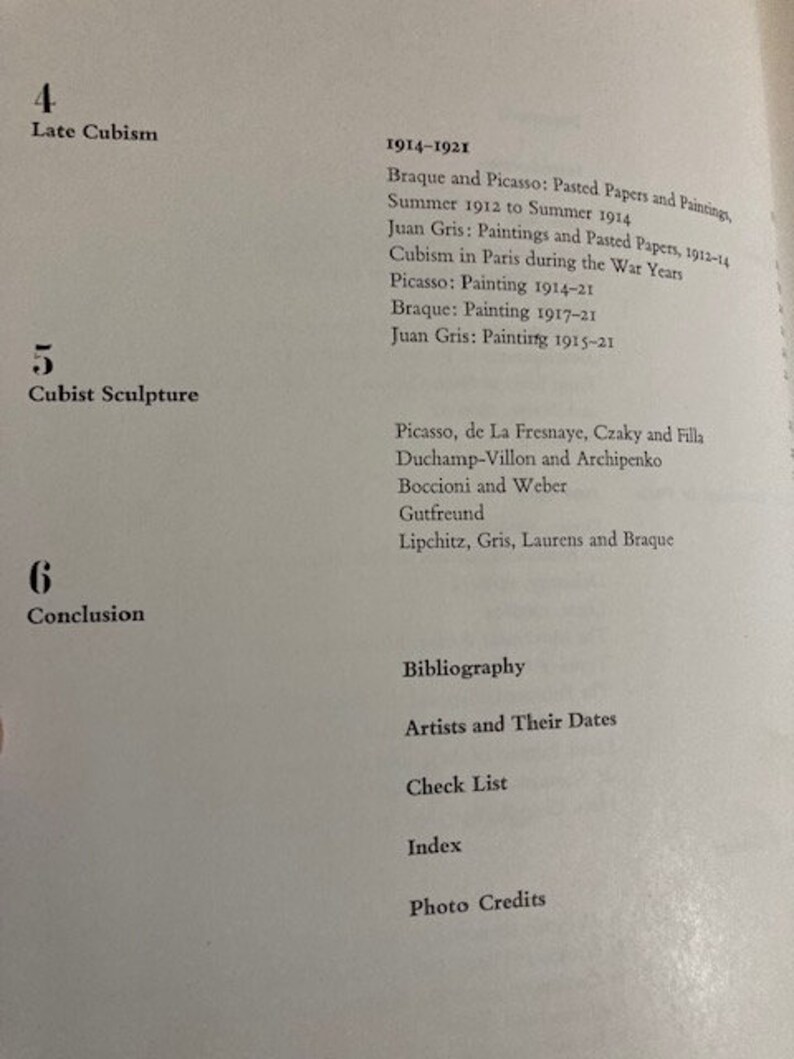 The Cubist Epoch by Douglas Cooper 1971 Pablo Picasso Georges Braque - Etsy