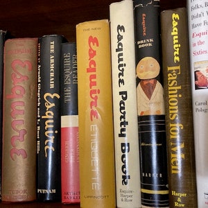 Series of Nine Books by Esquire Men's Magazine (see Photos); Lifestyle ...