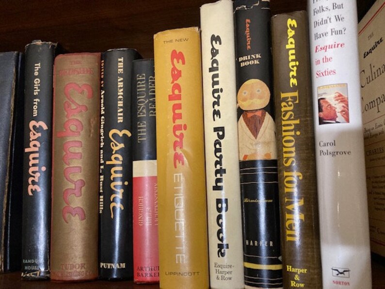 Series of Nine Books by Esquire Men's Magazine (see Photos); Lifestyle ...