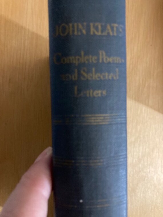 Complete Poems And Selected Letters Of John Keats