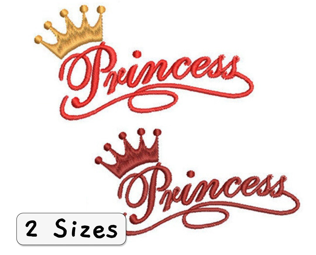 Embroidery File Princess Set Embroidery Design Kawaii Sweet Royal Queen ...