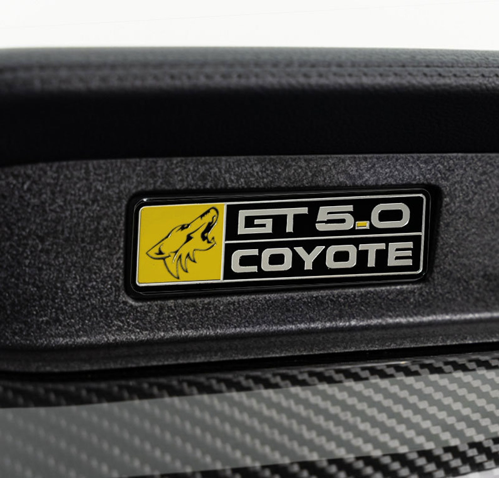 2015-2022 Ford Mustang GT Coyote Logo Red Nameplate Emblem for - Etsy