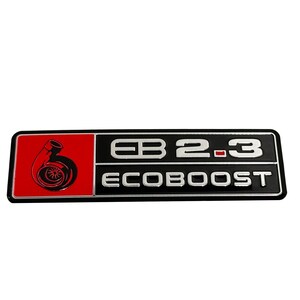 2015-2022 Ford Mustang Ecoboost V2 Logo Nameplate Emblem for Dashboard ...