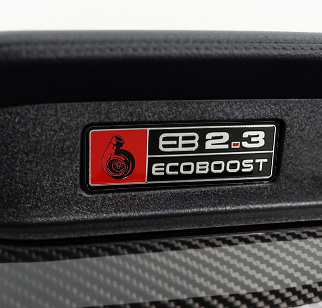 2015-2022 Ford Mustang Ecoboost V2 Logo Nameplate Emblem for Dashboard ...