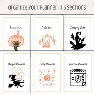 Halloween Planner Printable | Halloween Party Planner | Printable ...