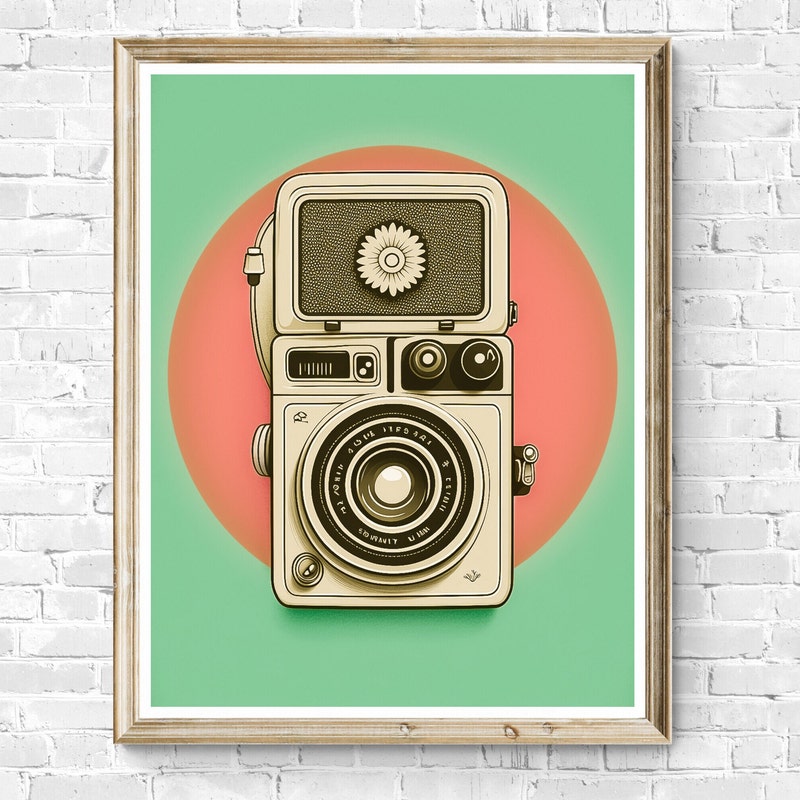 Camera Poster - Etsy