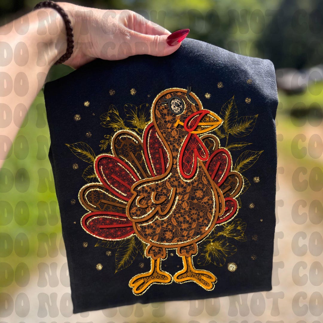 Glitter Faux Lace Turkey - Etsy