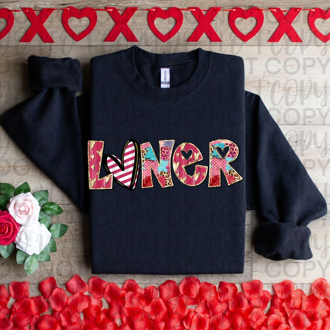 Lover Loner Patchwork | PNG | Sublimation | Design | Digital Download ...