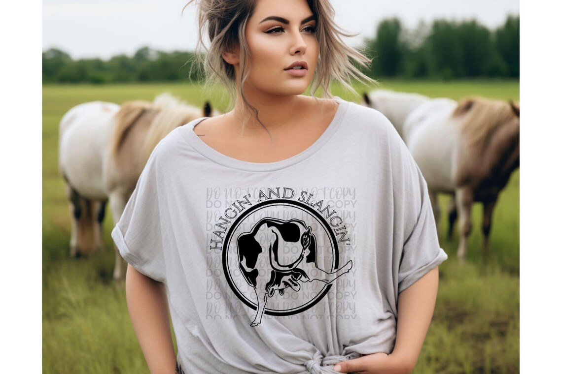 HANGIN and SLANGIN PNG Sublimation Design - Etsy