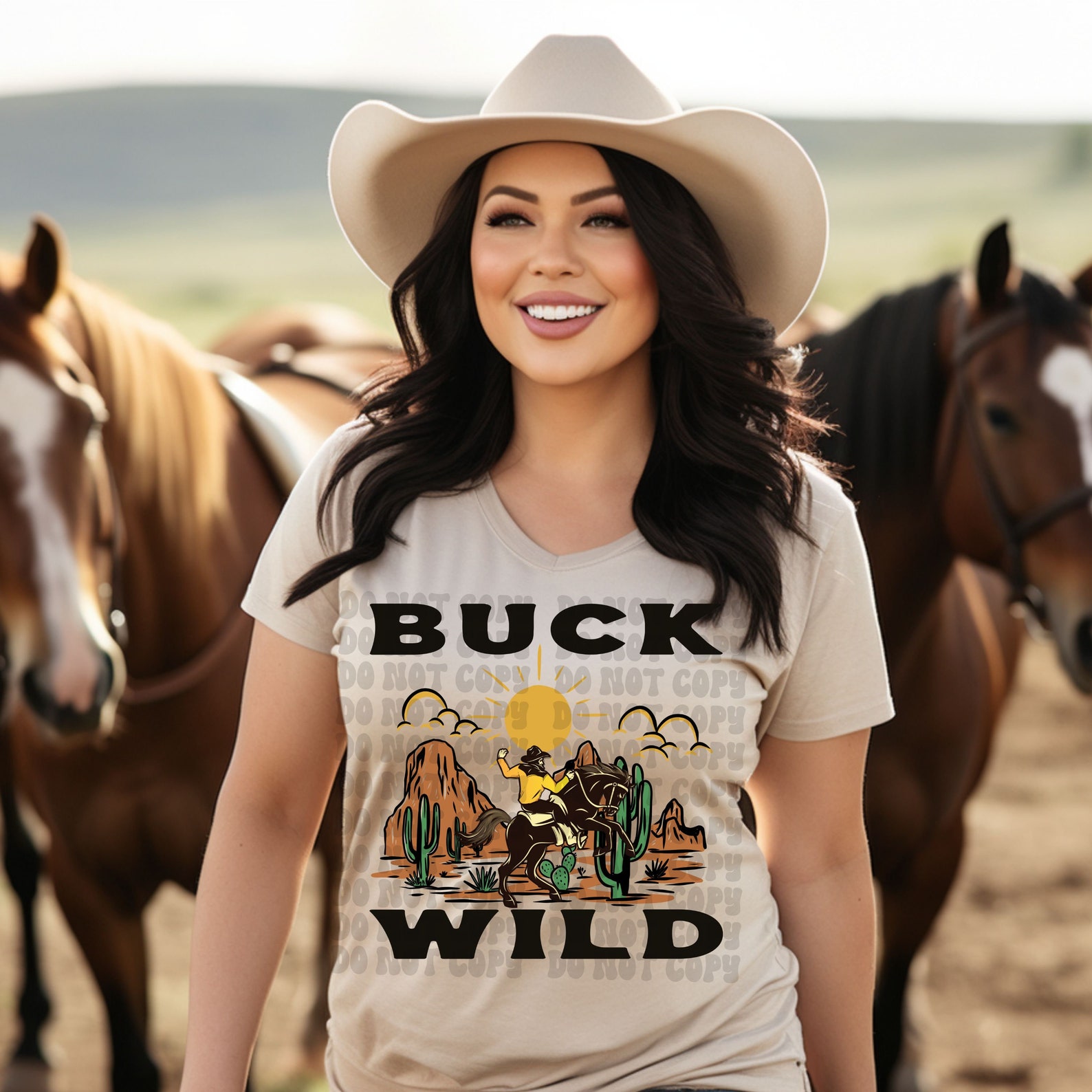 Buck Wild | Rodeo | Western | Tee Design | PNG | Screen Print ...