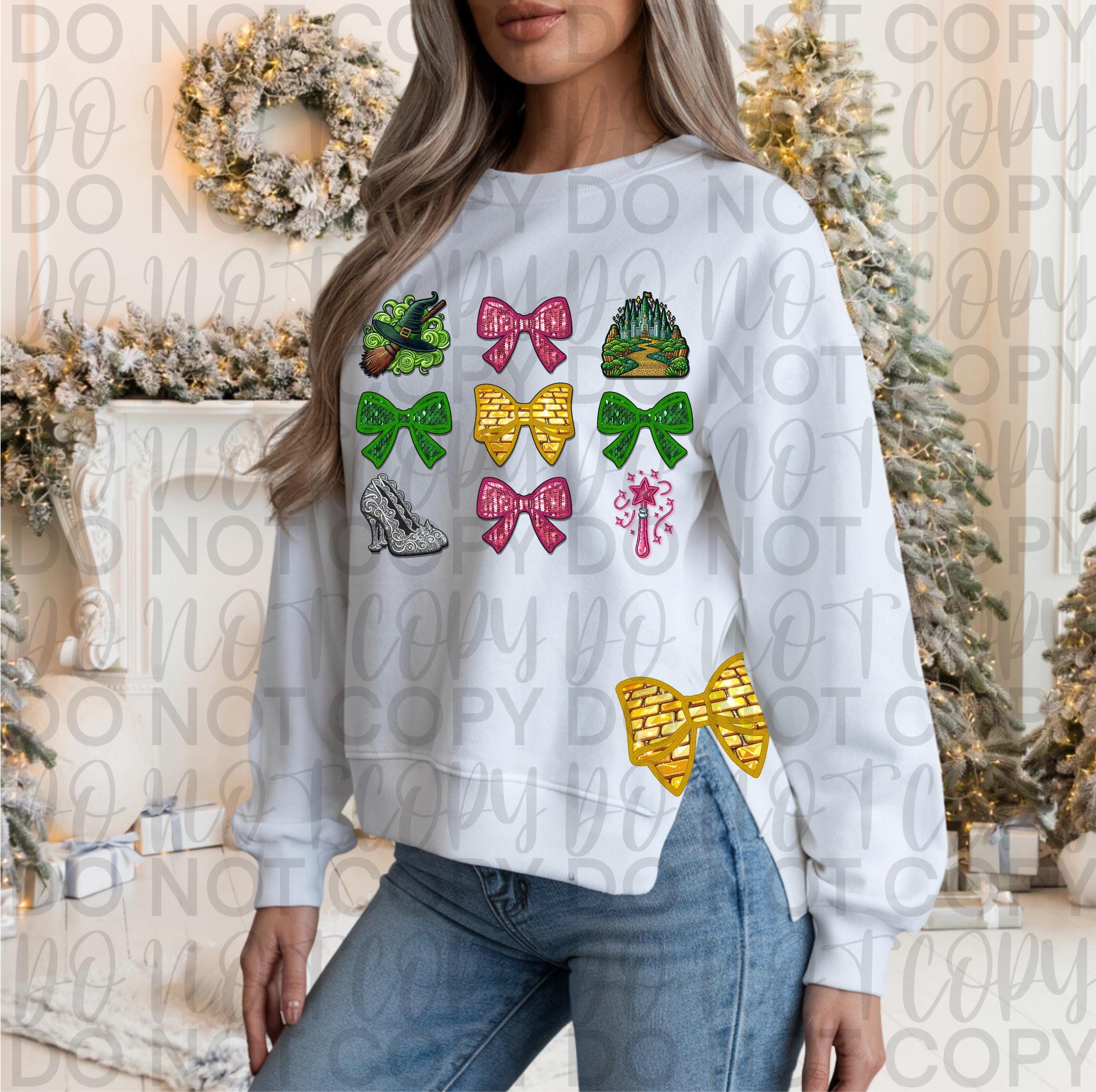 Wicked Bow Chart | Digital Design | Fall Design | PNG Download ...